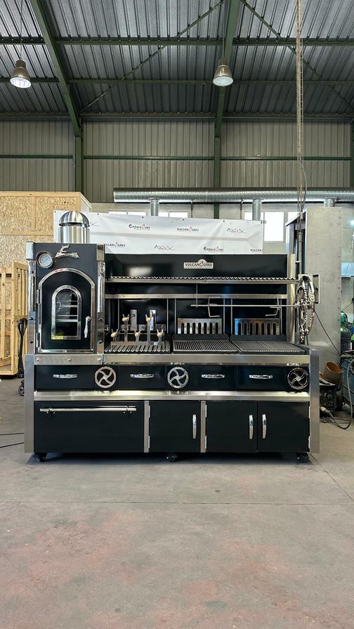 Model 616. Professional grills and barbecues by Vulcano Gres