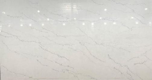 Crystal Cascade SJ CQ Quartz Slab - Perfect Stones