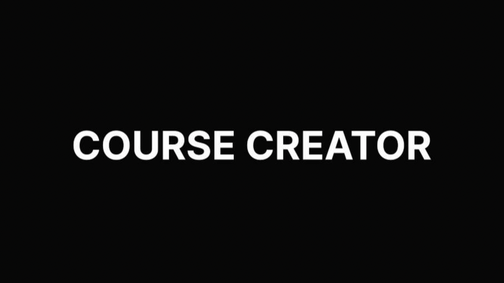 Creator Course