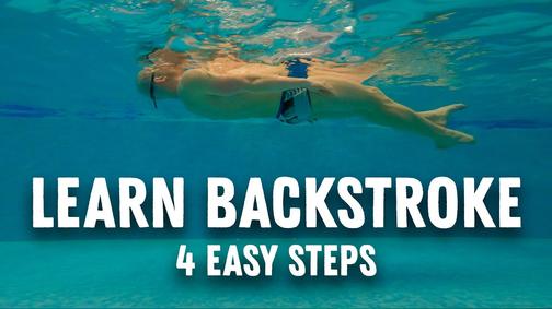 Learn Backstroke In 4 easy steps | Elementary Backstroke Technique (Video)