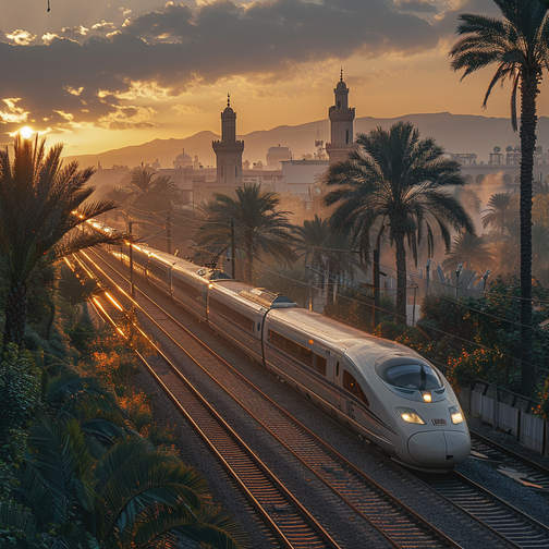 Billets de train de Casablanca à Marrakech et distance - Trains au Maroc