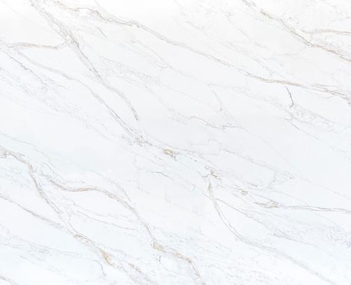 Calacatta Silverlight SJ CQ Quartz Slab - Perfect Stones