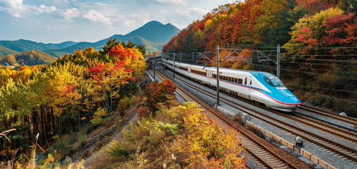 Asian Train Stations in Korea, Japan, Malaysia, China & Taiwan