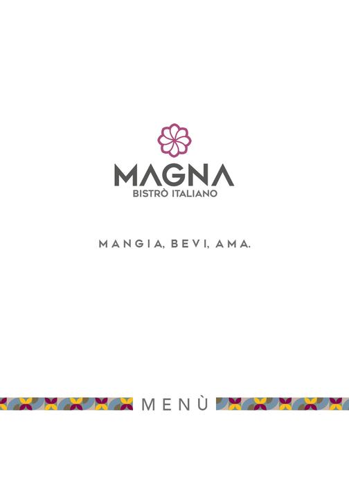 Menu MAGNA sfogliabile