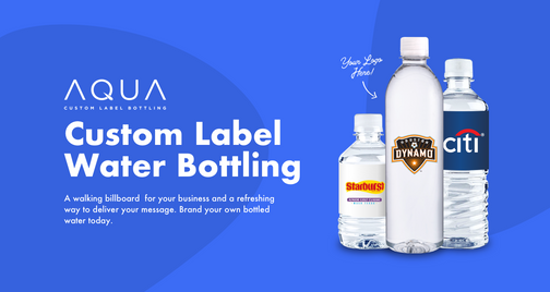 Custom Label Bottled Water from Aqua: Your Reliable Supplier