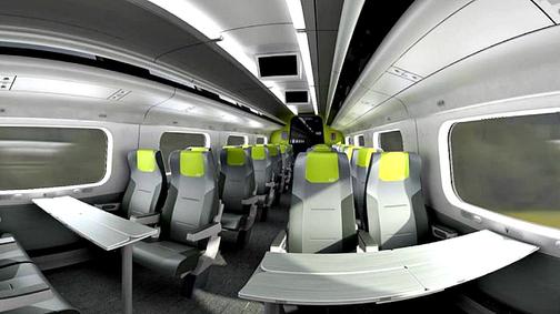 Visão Geral da Segunda Classe Alfa Pendular - TRENES DE PORTUGAL