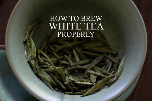 Exclusive White Tea Collection at AN SHIM TEA