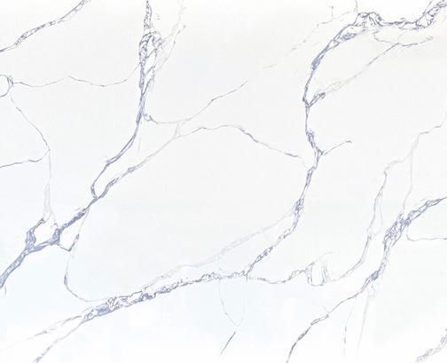 Calacatta Azul SJ CQ Quartz Slab - Perfect Stones