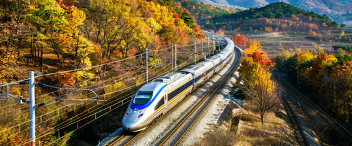 Korea, Japan, Malaysia, China & Taiwan Rails