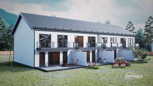Bygga hus stomme 498 kvm - "Valencia" | Optimea