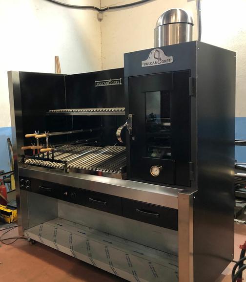 Model 462. Professional grills and barbecues by Vulcano Gres