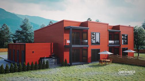 Bygga hus stomme 305 kvm - "Isabella" | Optimea