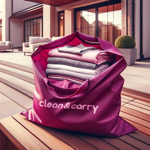 Clean & Carry | Same-day pickup and delivery laundry service