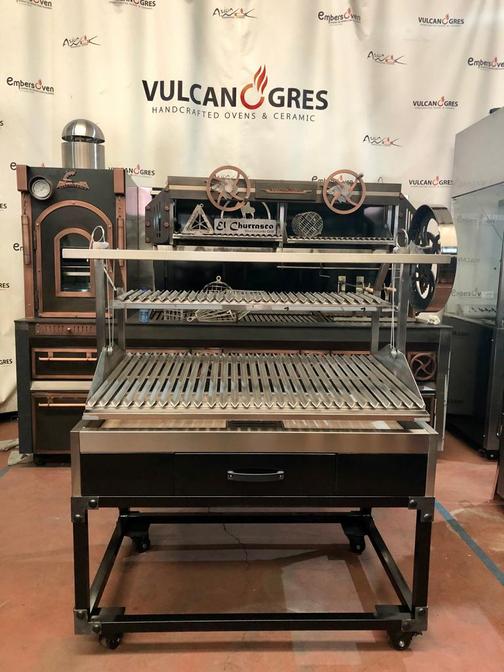 Model 626. Professional grills and barbecues by Vulcano Gres